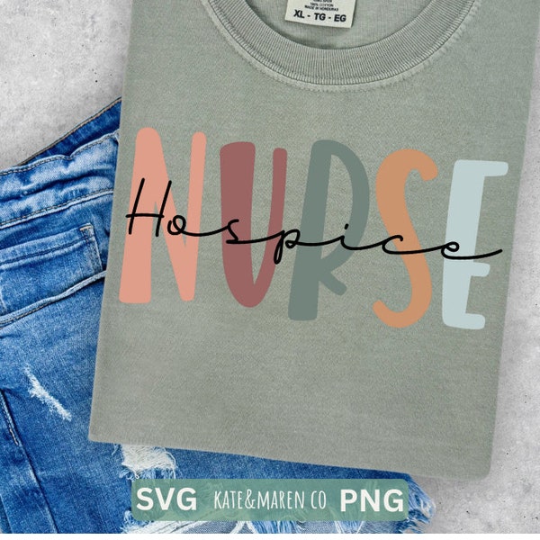 Hospice Nurse Svg - Etsy