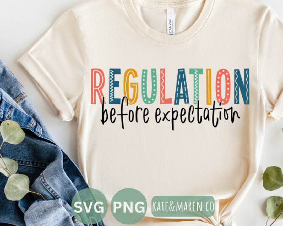 Regulation Before Expectation Svg, Behavior Analyst Svg, Behavioral ...