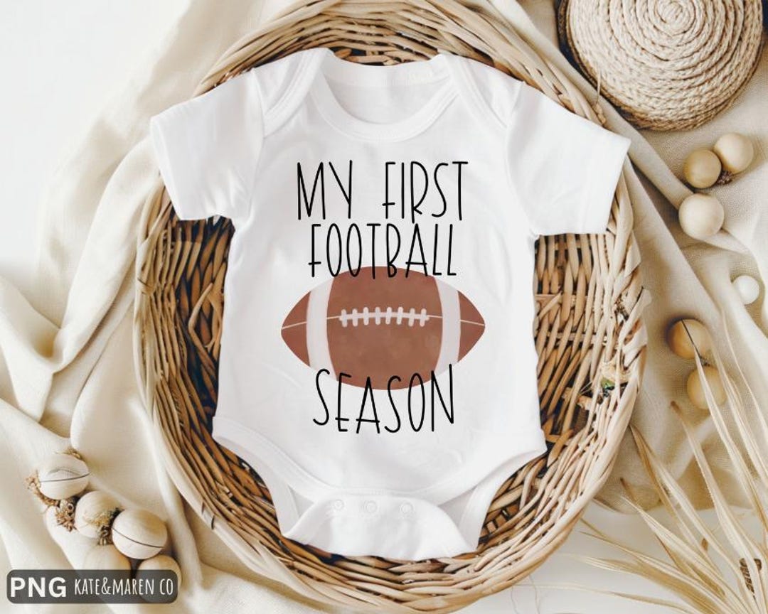 My First Football Season PNG: Football Pregnancy Announcement Design ...