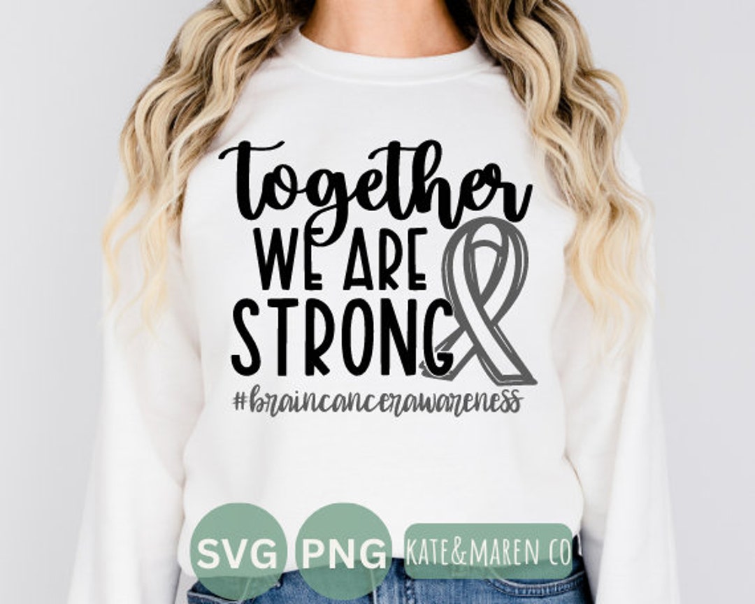 Brain Cancer Svg, Brain Cancer Awareness Svg, Brain Cancer Ribbon ...
