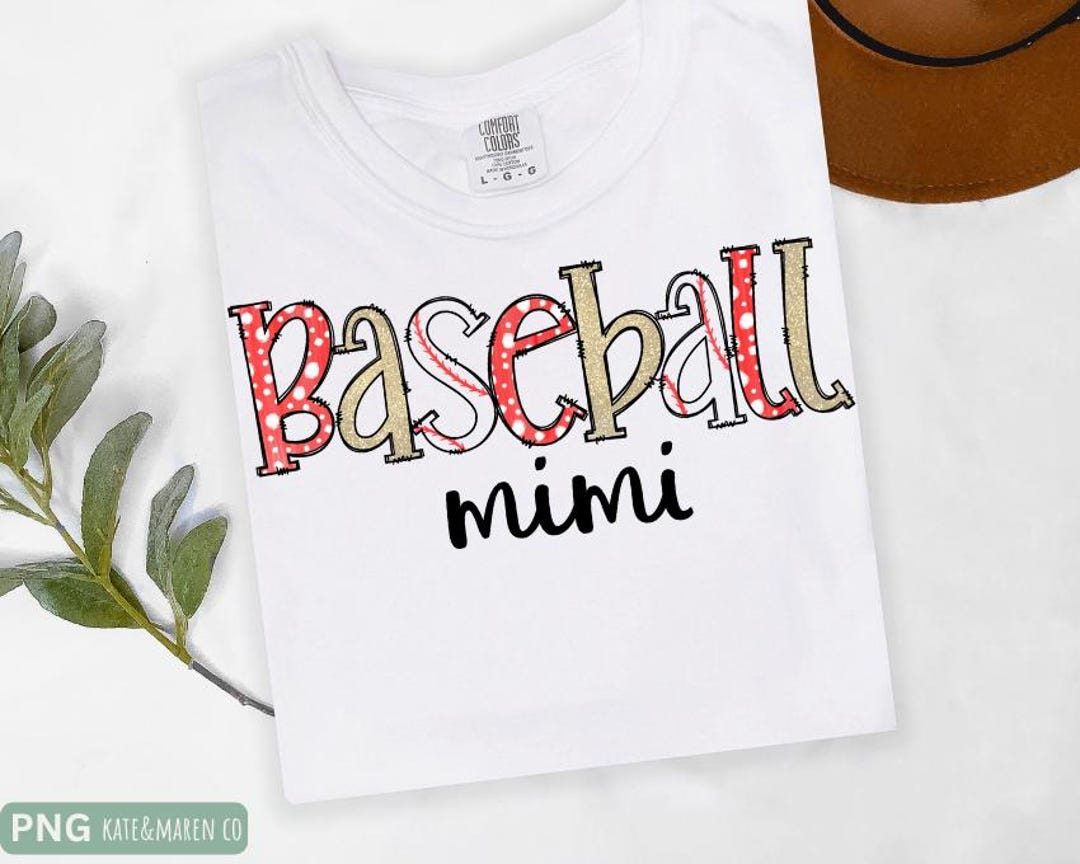 Baseball Mimi Png, Mimi Sublimation - Etsy