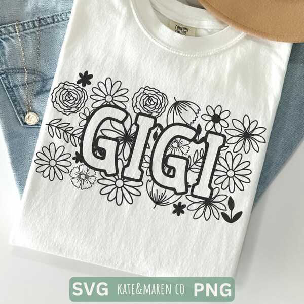 Gigi Svg - Etsy