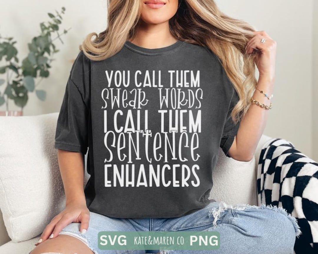 Sarcastic Svg, Funny Swear Word Png, Cricut Cut File and Sublimation - Etsy