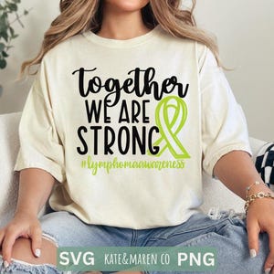 Lymphoma Awareness Svg, Lime Green Cancer Ribbon Cricut Cut File and ...