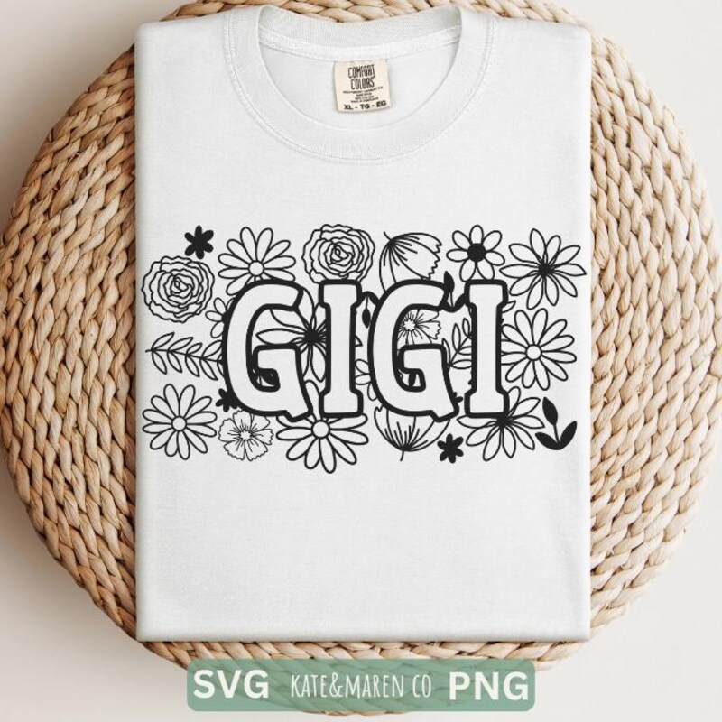 Gigi Svg - Etsy