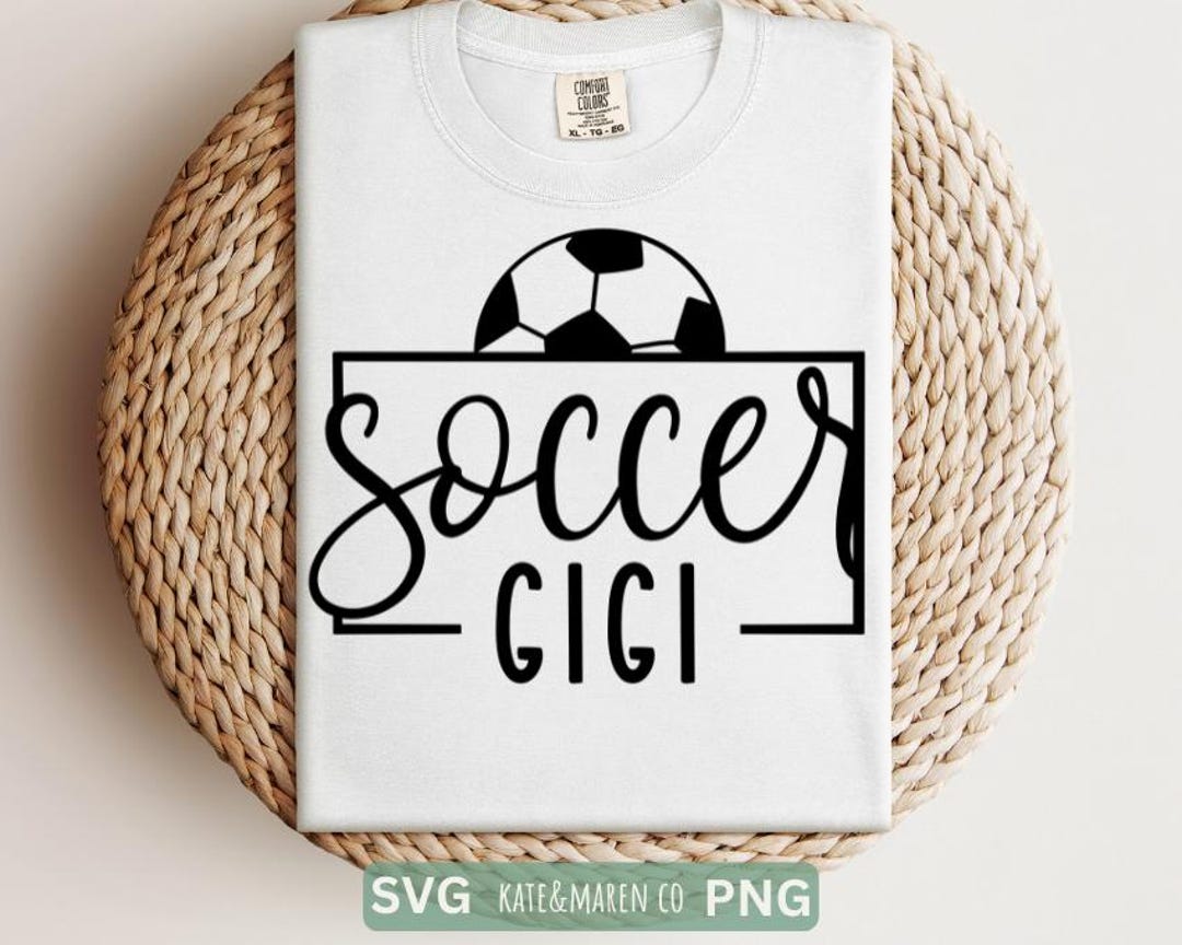 Soccer Gigi Svg, Soccer Grandma Png, Cricut Cut File and Sublimation - Etsy