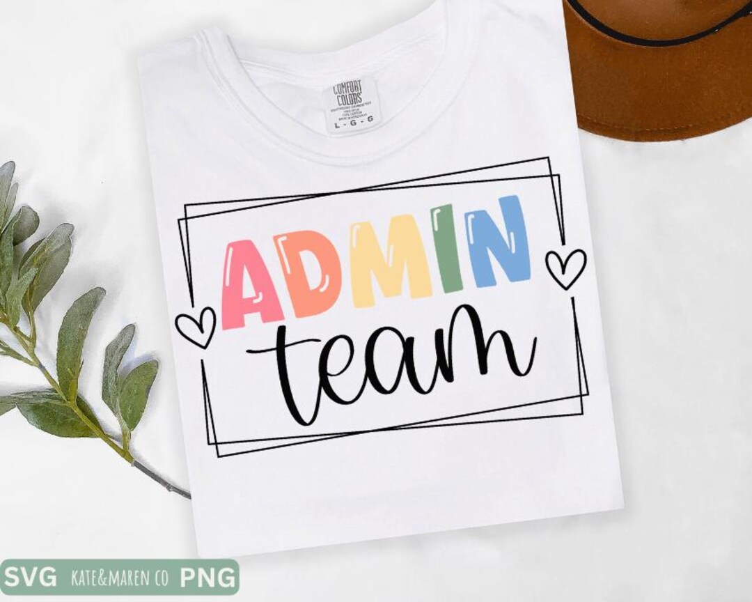 Admin Team Svg, Office Crew Svg, Administrative Svg, Admin Cricut Cut ...