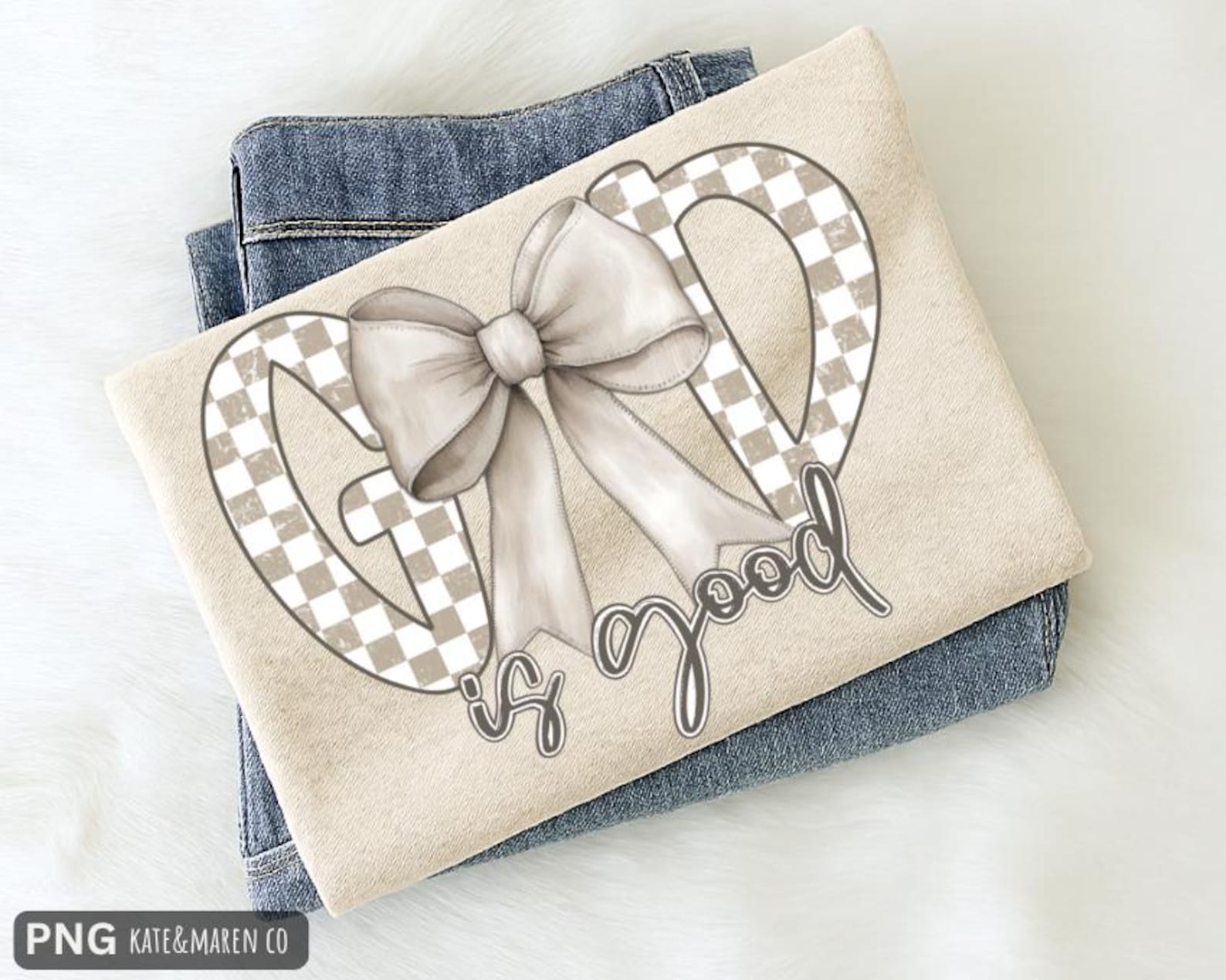 God is Good PNG: Preppy Christian Coquette Design (digital Download) - Etsy
