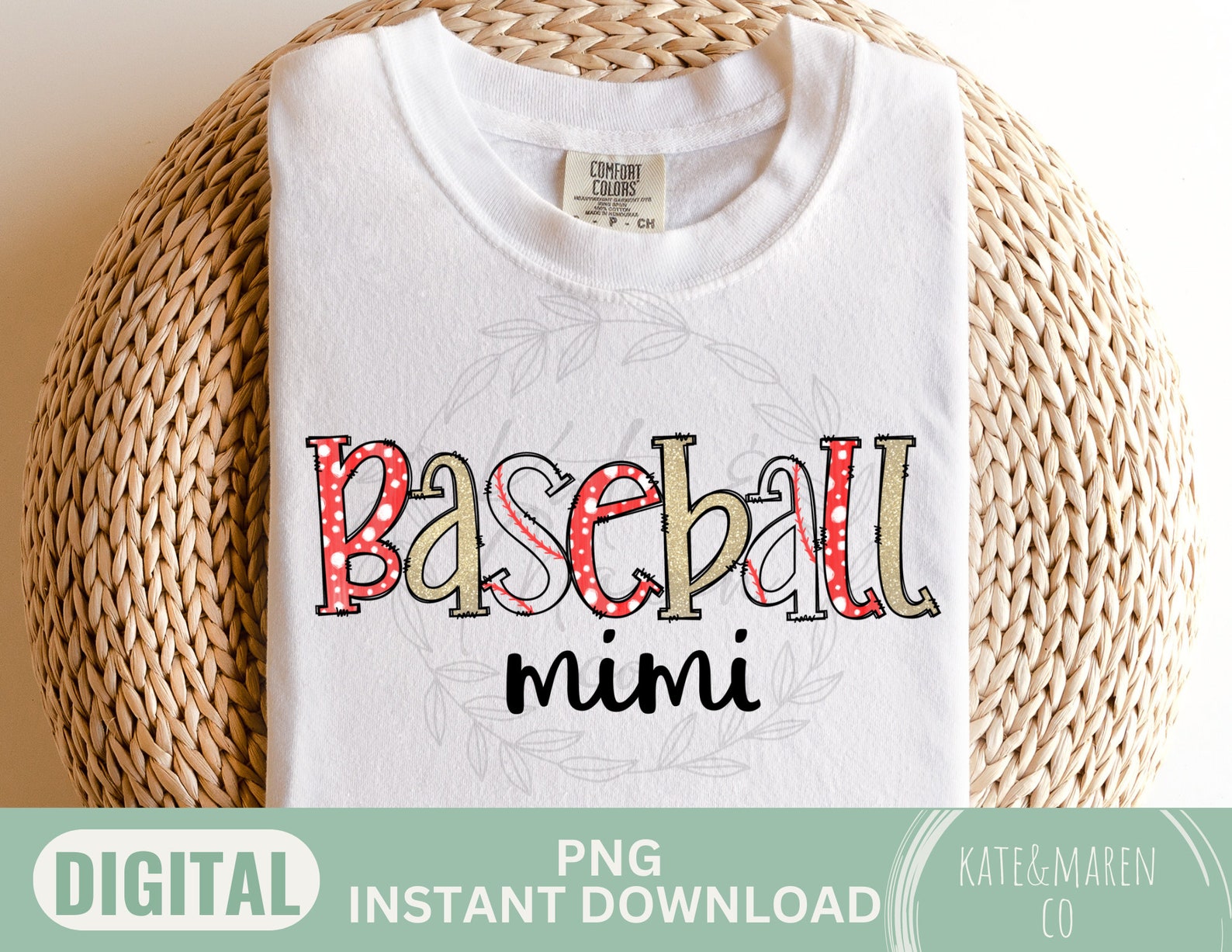Baseball Mimi Png Mimi Sublimation - Etsy