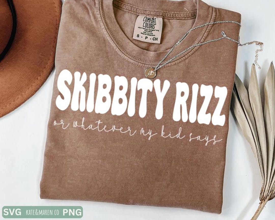 Skibbity Rizz Svg, Funny Mom Svg, Mama Cricut Cut File and Sublimation ...
