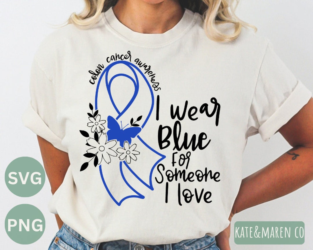 Colon Cancer Svg, Colon Cancer Awareness Svg, Colon Cancer Ribbon ...