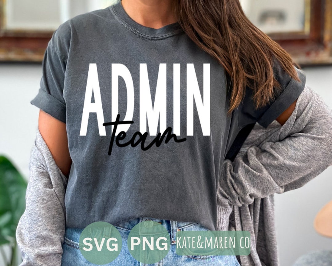 Admin Team Svg, Office Crew Svg, Administrative Svg, Admin Cricut Cut ...