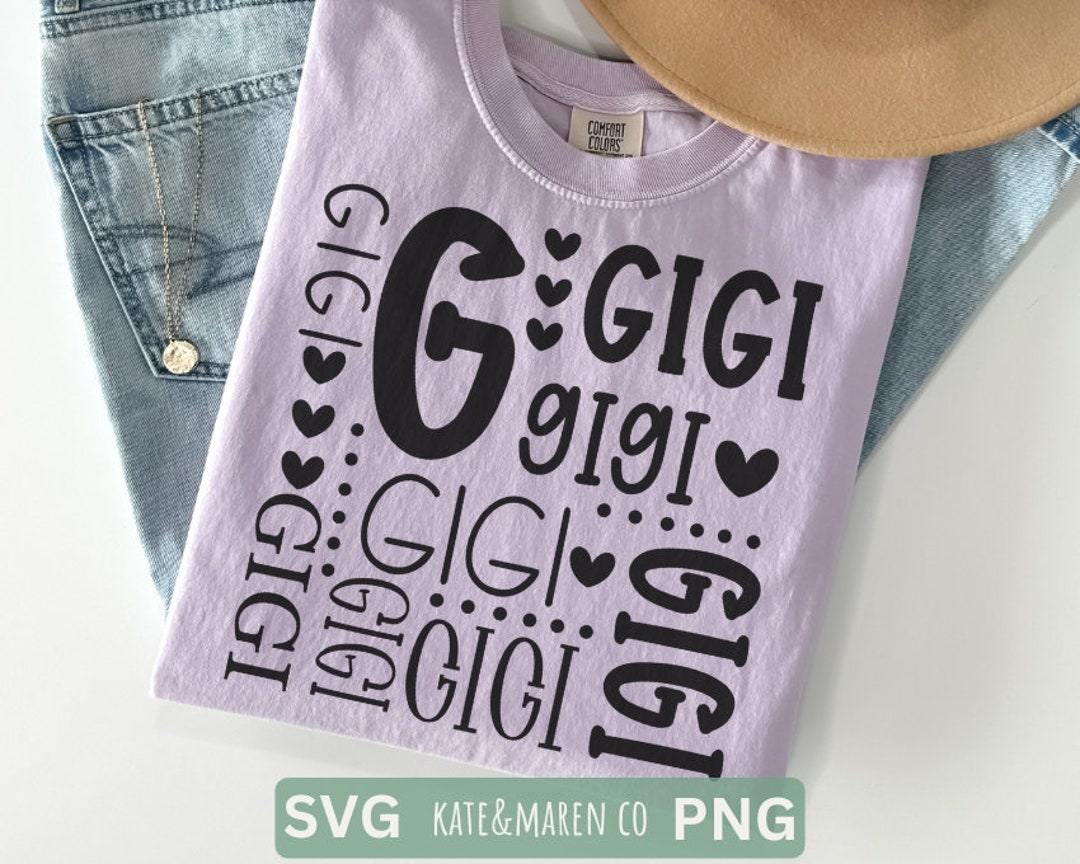 Gigi Svg, Gigi Life Png, Best Gigi Cricut Cut File and Sublimation - Etsy