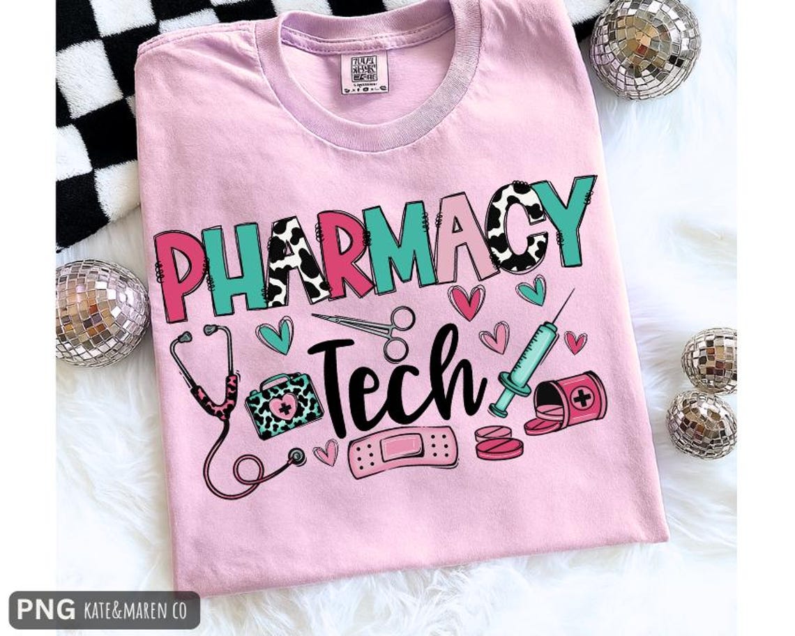 Pharmacy Tech Design: PNG (digital Download) - Etsy