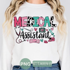 Medical Assistant Png, MA Sublimation, Nurse Aide Sublimation - Etsy