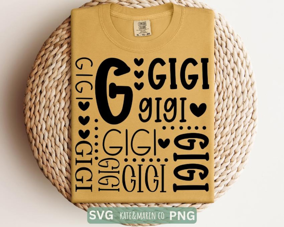 Gigi Svg, Gigi Life Png, Best Gigi Cricut Cut File and Sublimation - Etsy