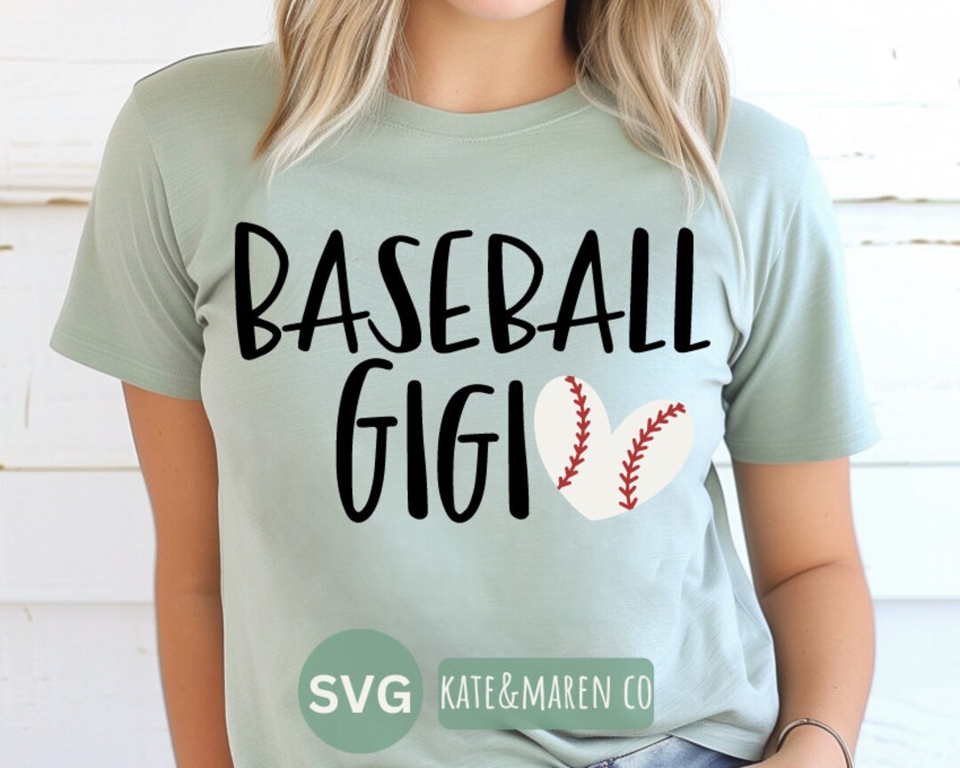 Baseball Gigi Svg, Thats My Grandson Svg, Cricut Cut File and ...