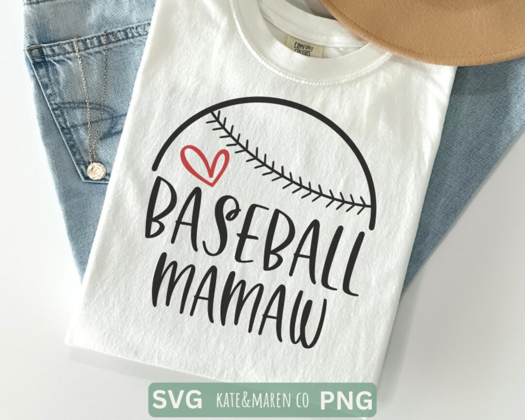 Baseball Mamaw Svg, Baseball Grandma Png, Cricut Cut File and ...