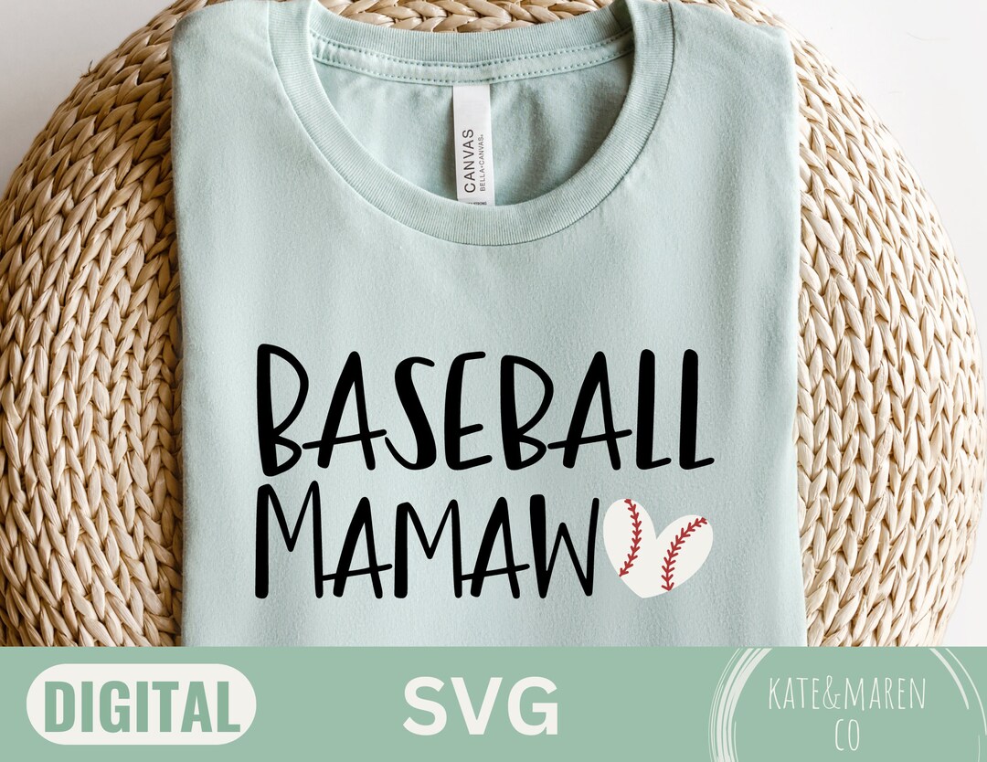 Baseball Mamaw Svg Thats My Grandson Svg Cricut Cut File and - Etsy