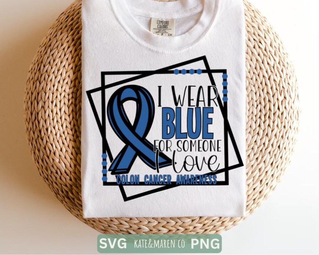 Colon Cancer Svg, Colon Cancer Awareness Svg, Colon Cancer Ribbon ...