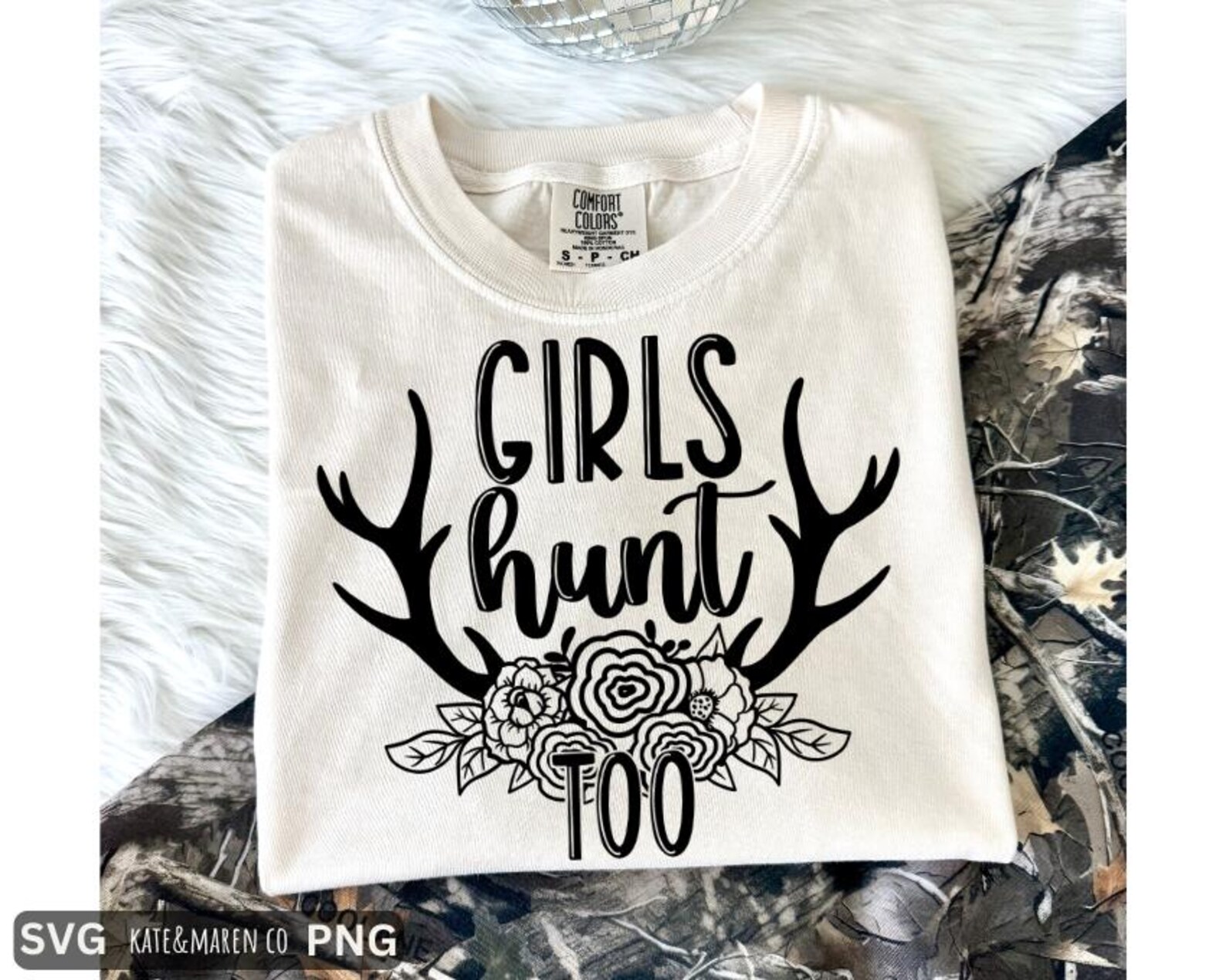 Girls Hunt Too Svg, Hunting Wife Svg, Huntress Cricut Cut File and ...