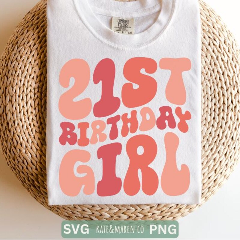 Svg 21st Birthday - Etsy