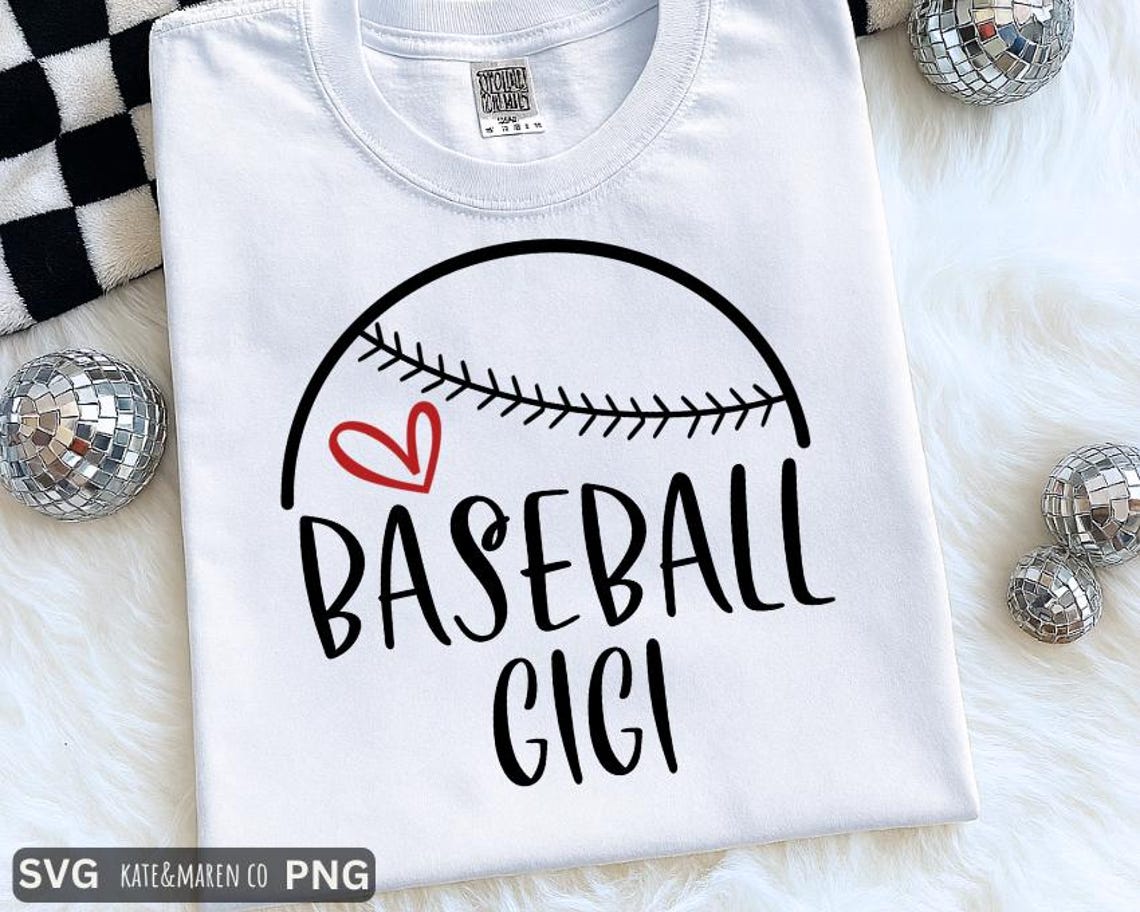 Baseball Gigi Svg, Baseball Grandma Png, Cricut Cut File and ...