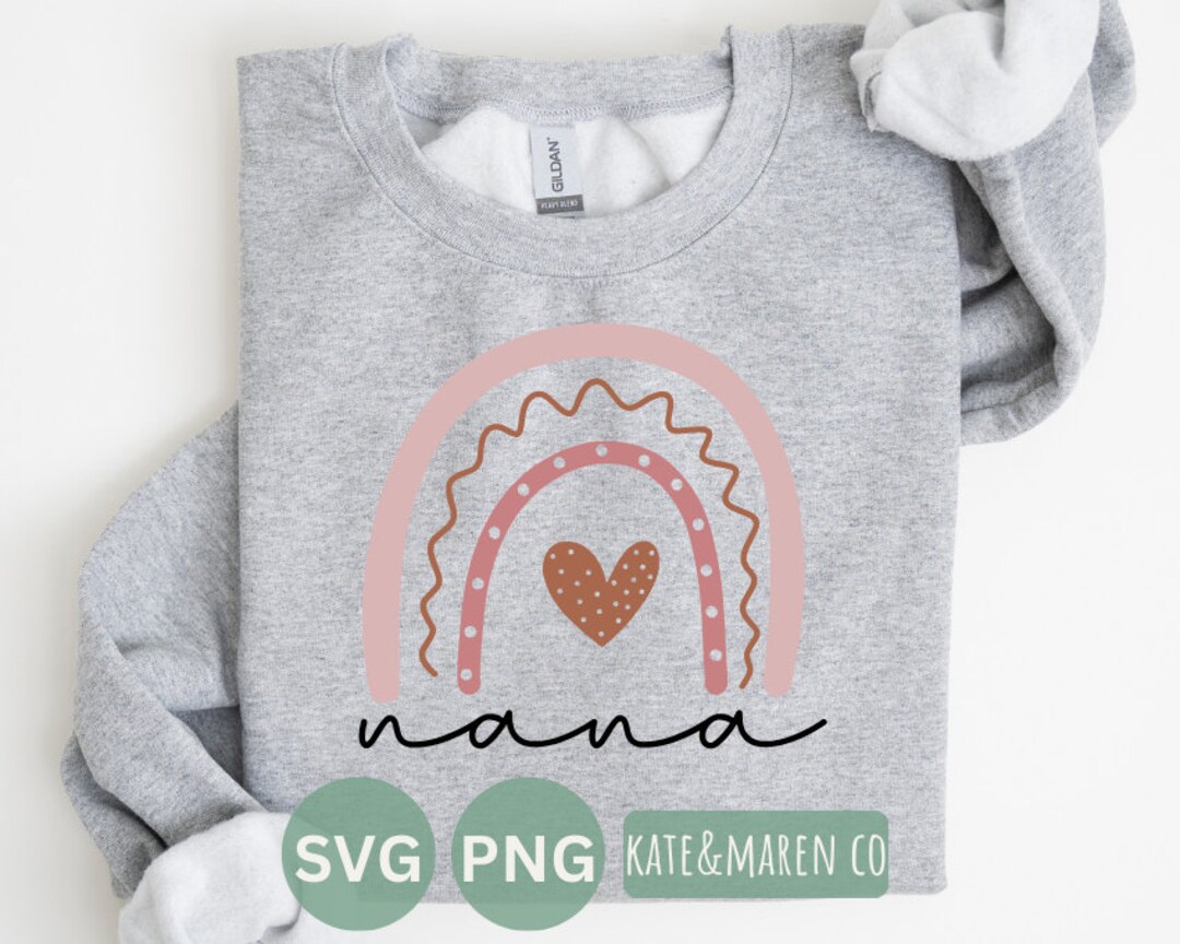 Nana Svg, Rainbow Nana Png, Nana Life Svg, Best Nana Svg - Etsy Ireland