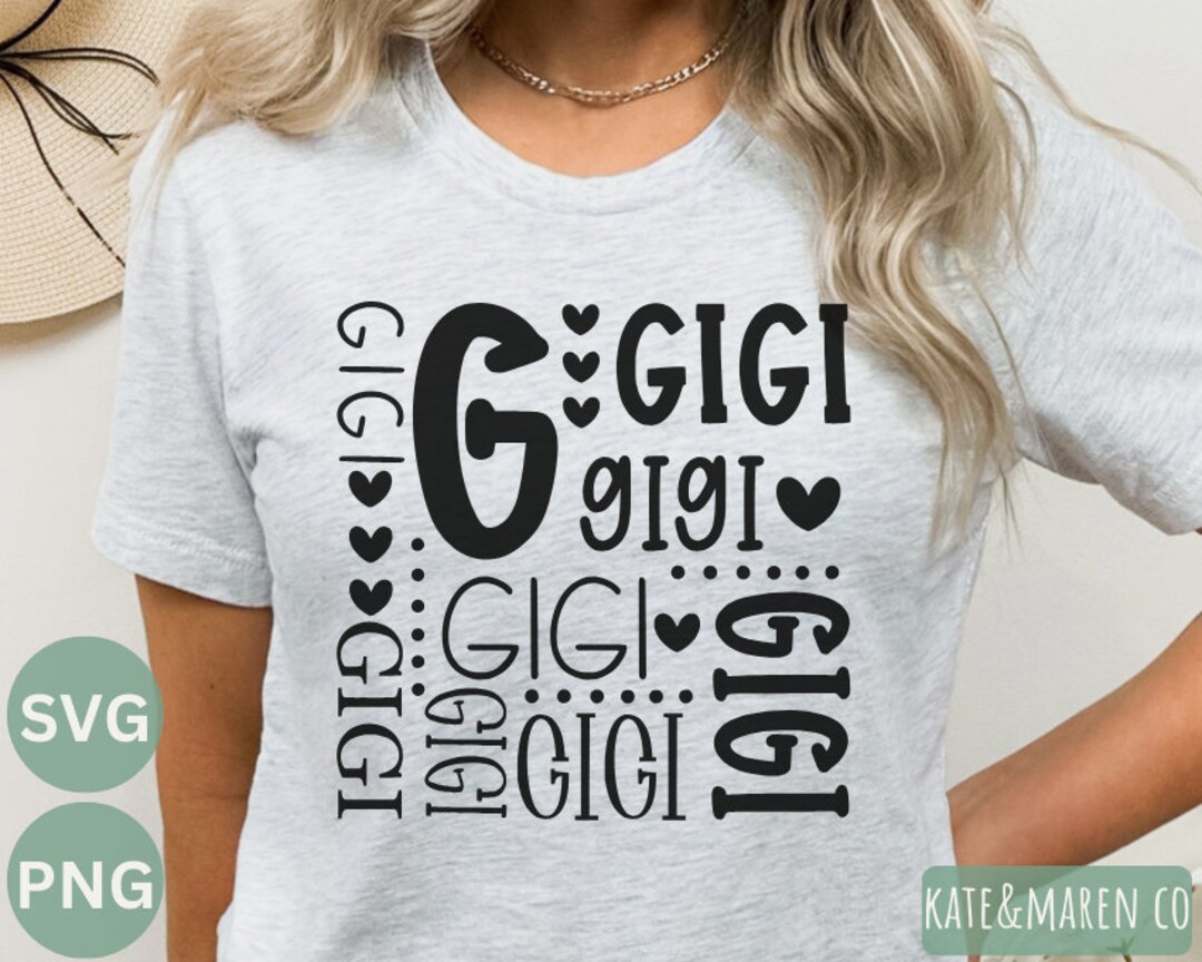 Gigi Svg, Gigi Life Png, Best Gigi Cricut Cut File and Sublimation - Etsy