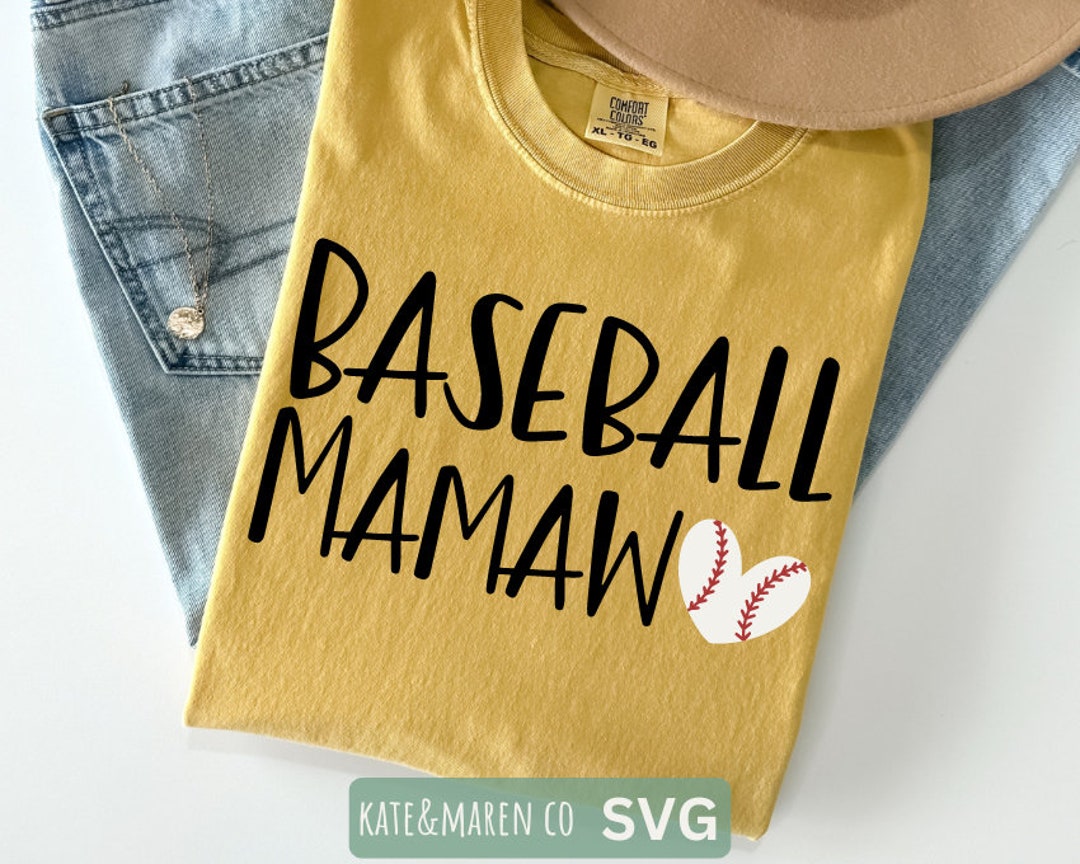 Baseball Mamaw Svg, Thats My Grandson Svg, Cricut Cut File and ...