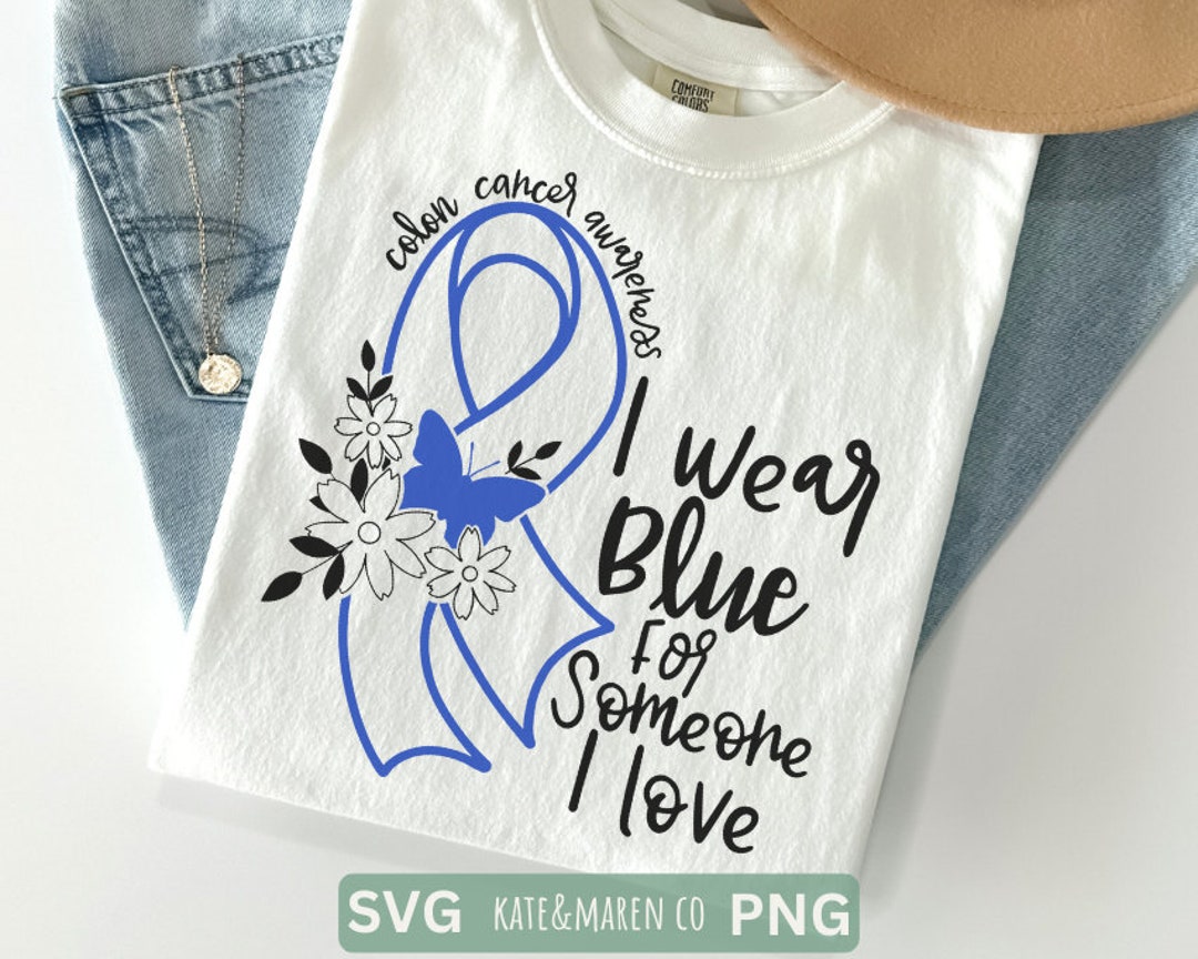 Colon Cancer Svg, Colon Cancer Awareness Svg, Colon Cancer Ribbon ...