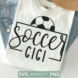 Soccer Gigi Svg, Soccer Grandma Png, Cricut Cut File and Sublimation - Etsy