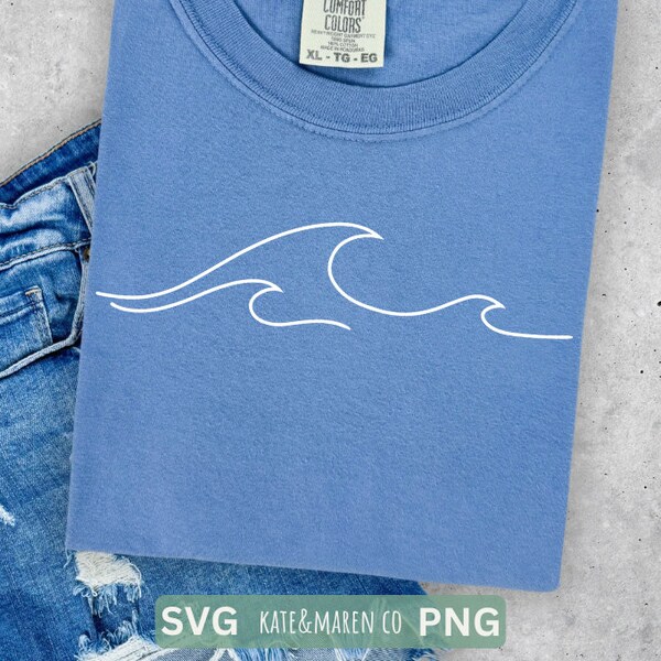 Wave Svg - Etsy