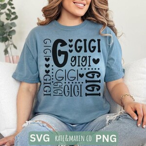 Gigi Svg, Gigi Life Png, Best Gigi Cricut Cut File and Sublimation - Etsy