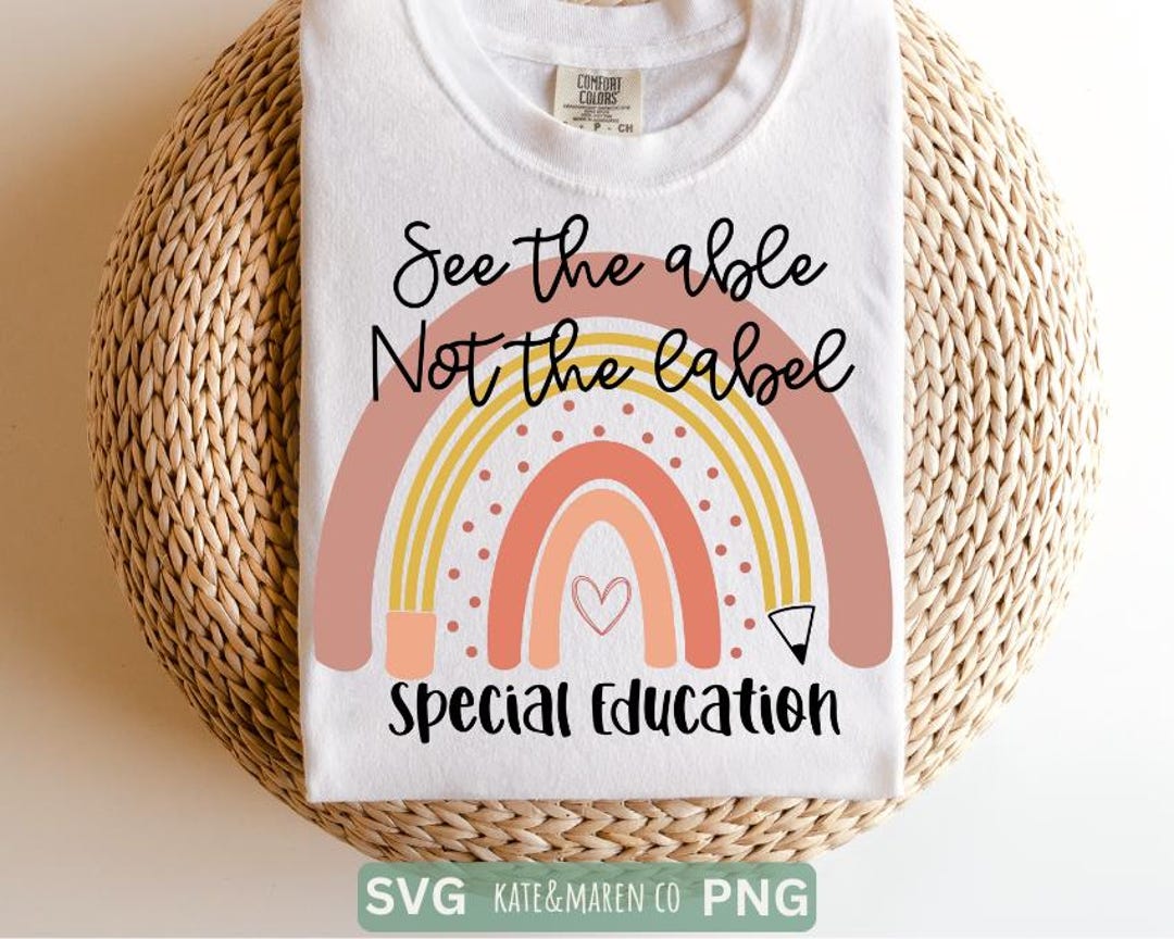 Special Education Svg, Teach Advocate Png, Special Ed Teacher Cut File ...