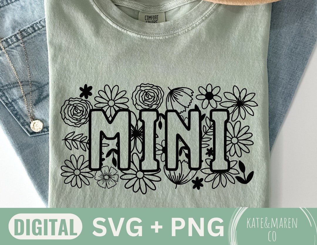 Mini Svg Floral Mini Png Mini Flower Svg Mini Cricut Cut - Etsy