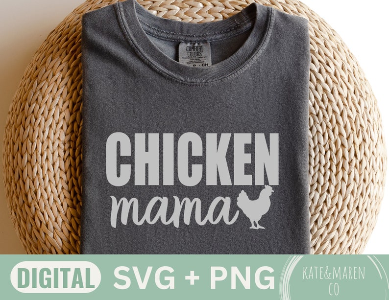 Chicken Svg Chicken Mama Png Cricut Cut File and Sublimation - Etsy