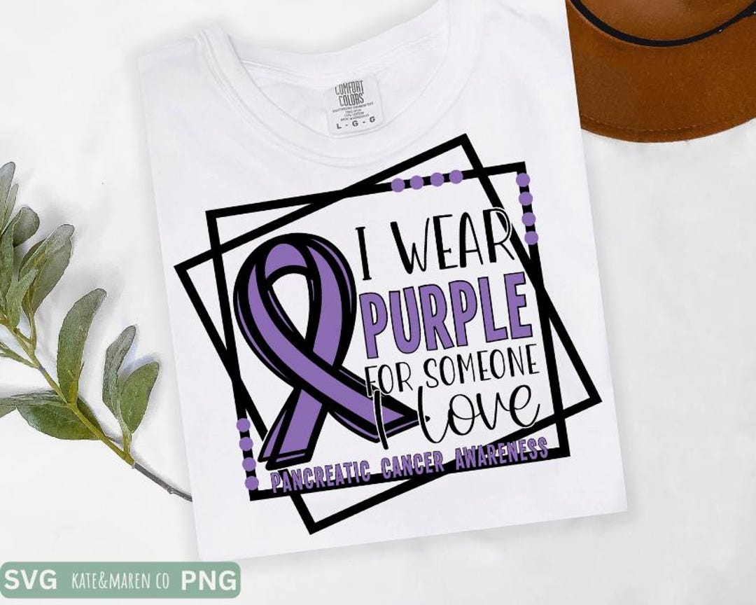 Pancreatic Cancer Svg, Pancreatic Cancer Awareness Svg, Pancreas Cancer ...