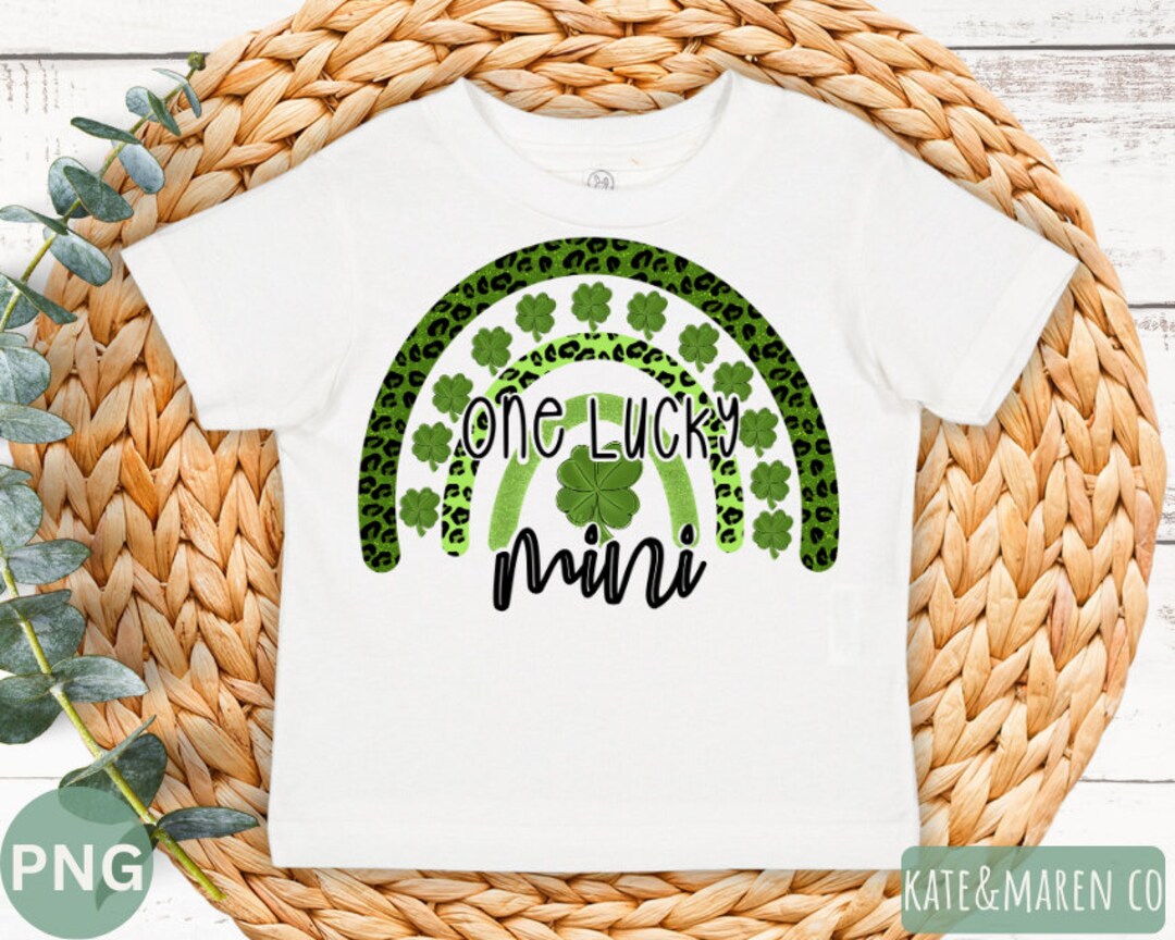 St Patrick Mini Png, One Lucky Mini, Sublimation - Etsy