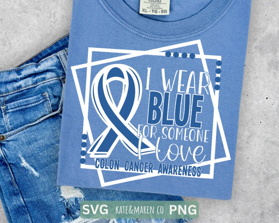 Colon Cancer Svg, Colon Cancer Awareness Svg, Colon Cancer Ribbon ...