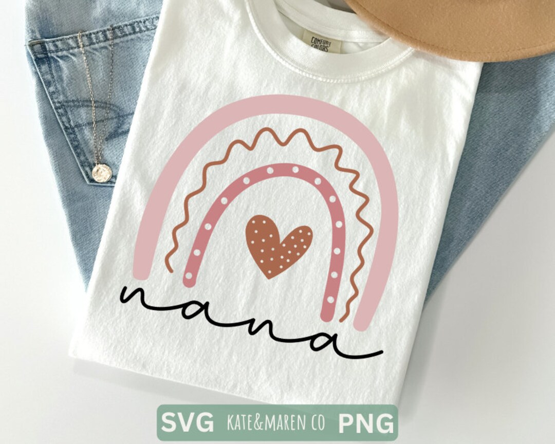 Nana Svg, Rainbow Nana Png, Nana Life Svg, Best Nana Svg - Etsy