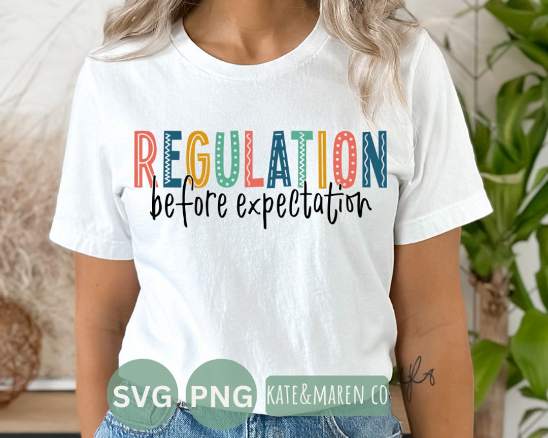 Regulation Before Expectation Svg, Behavior Analyst Svg, Behavioral ...