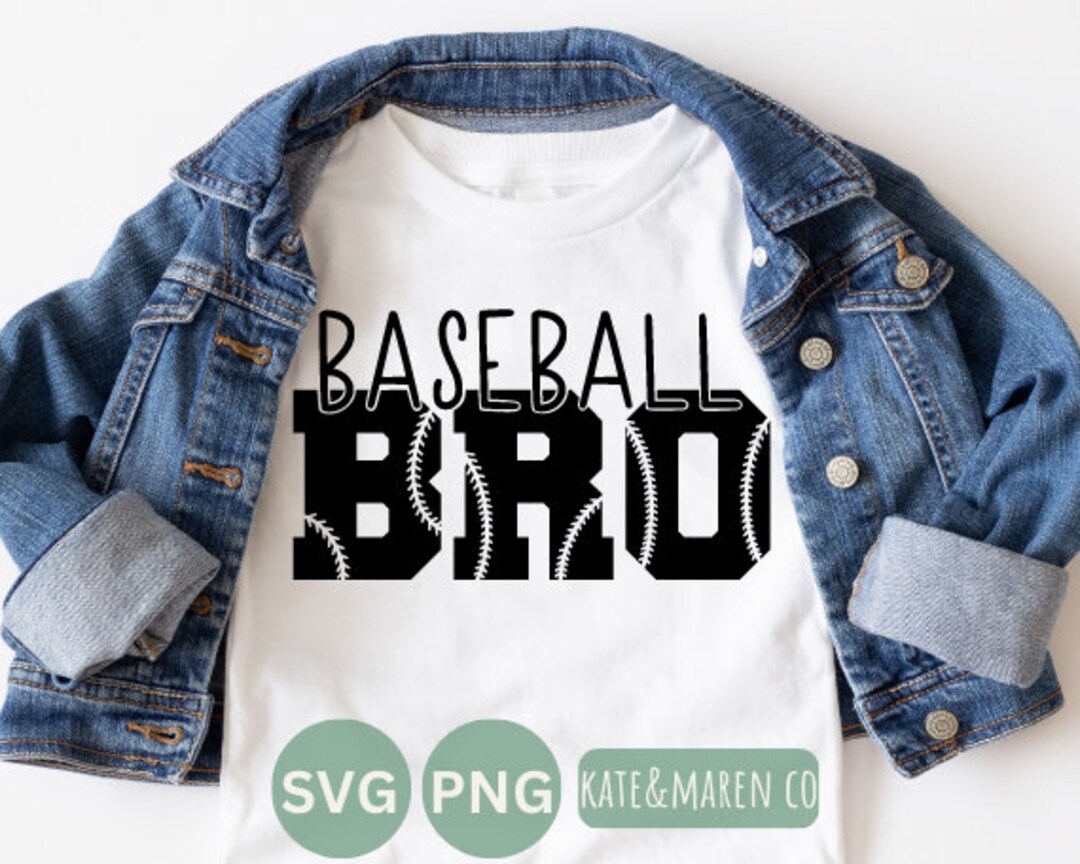 Baseball Brother Svg, Baseball Bro Svg, Baseball Brother Cricut Cut ...
