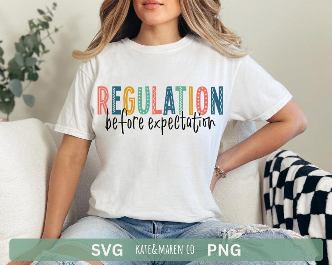Regulation Before Expectation Svg, Behavior Analyst Svg, Behavioral ...