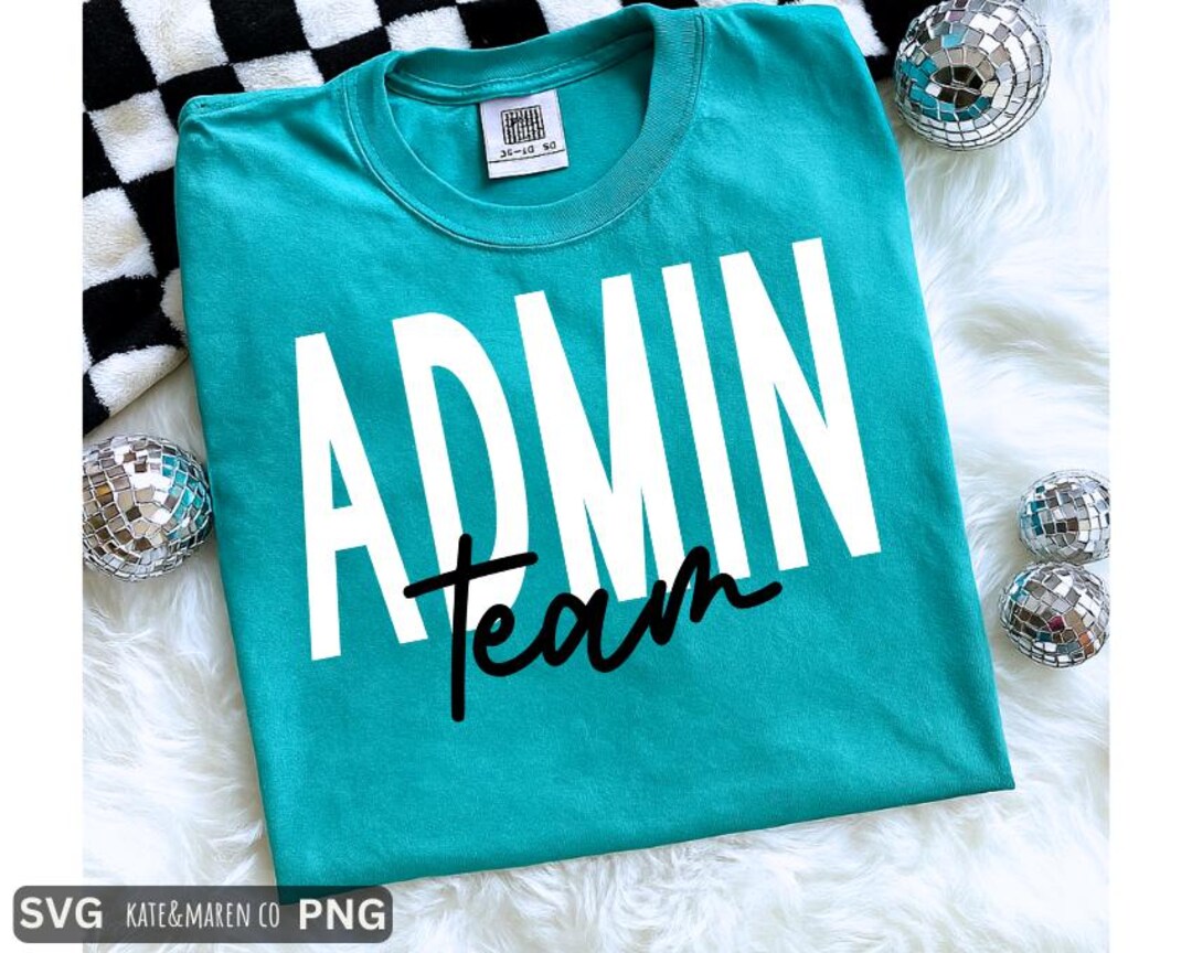 Admin Team SVG PNG: Office Crew Design (digital Download) - Etsy