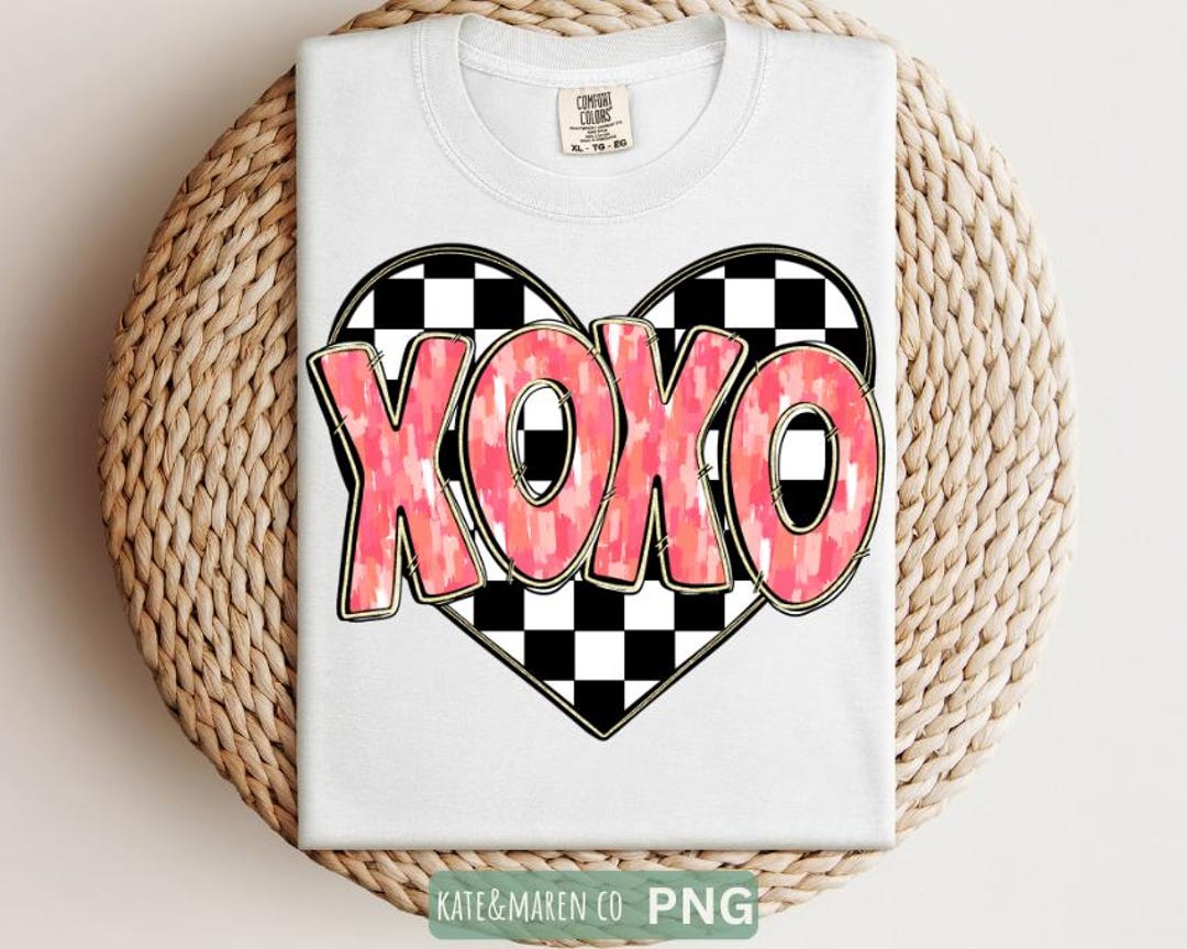 Xoxo Png, Valentines Day Png, Valentine Png, Brushstroke Valentine Png ...