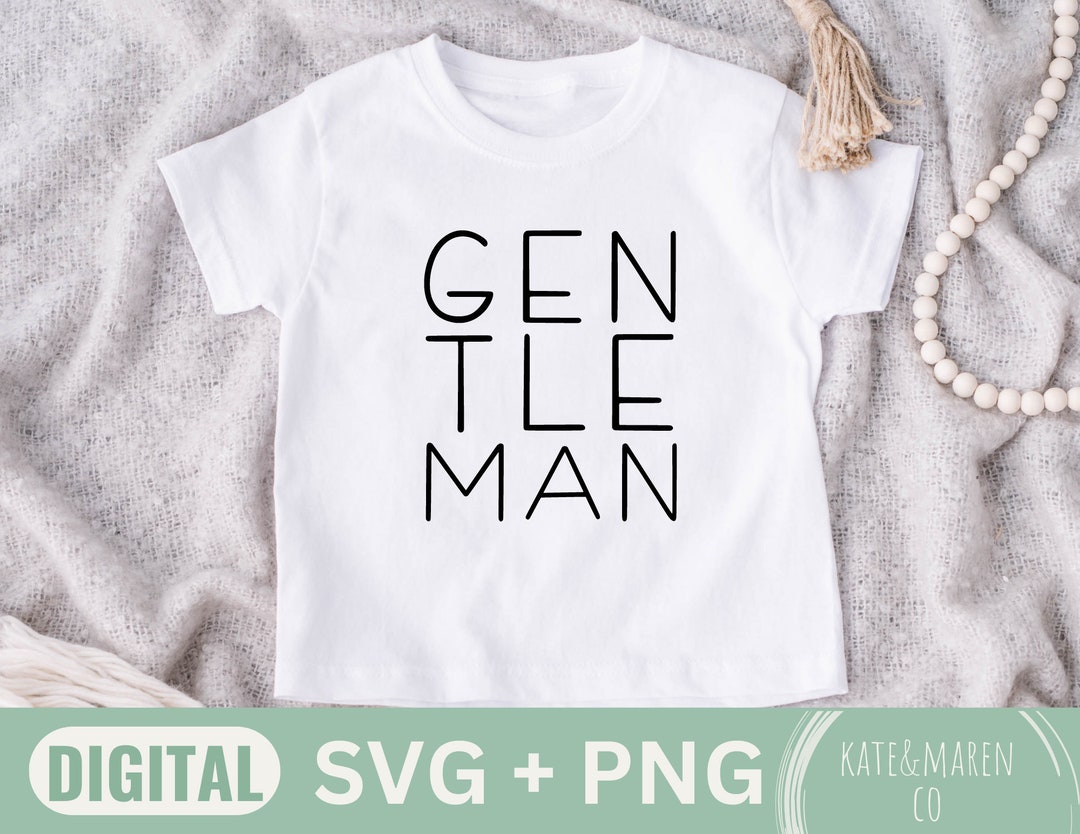 Gentleman Svg Boy Png Kid Cricut Cut File and Sublimation - Etsy