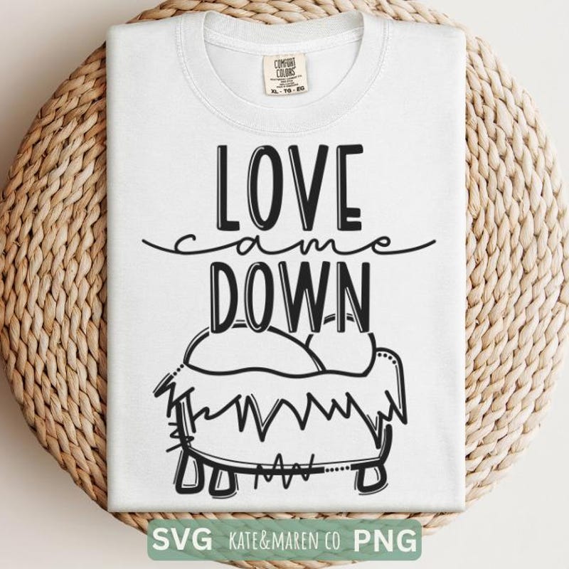 Love Came Down Png - Etsy