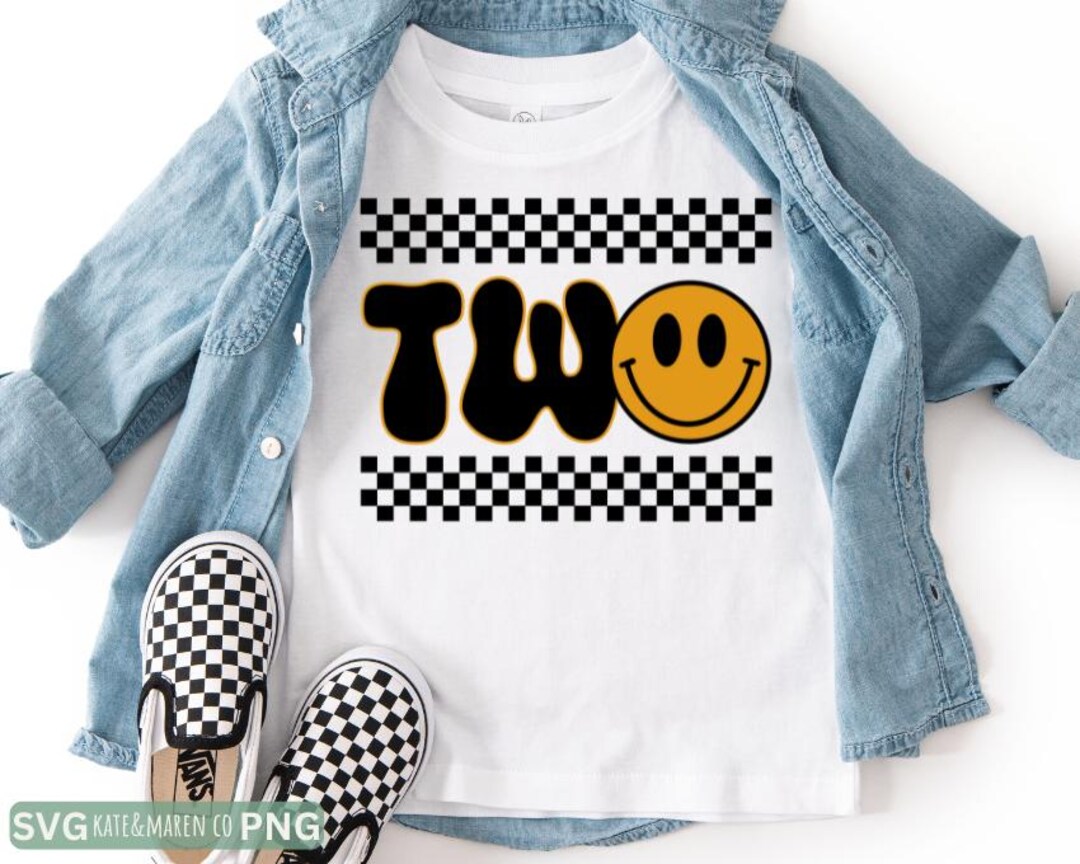 Retro Second Birthday Svg, 2nd Birthday Svg, Two Cricut Cut File and ...
