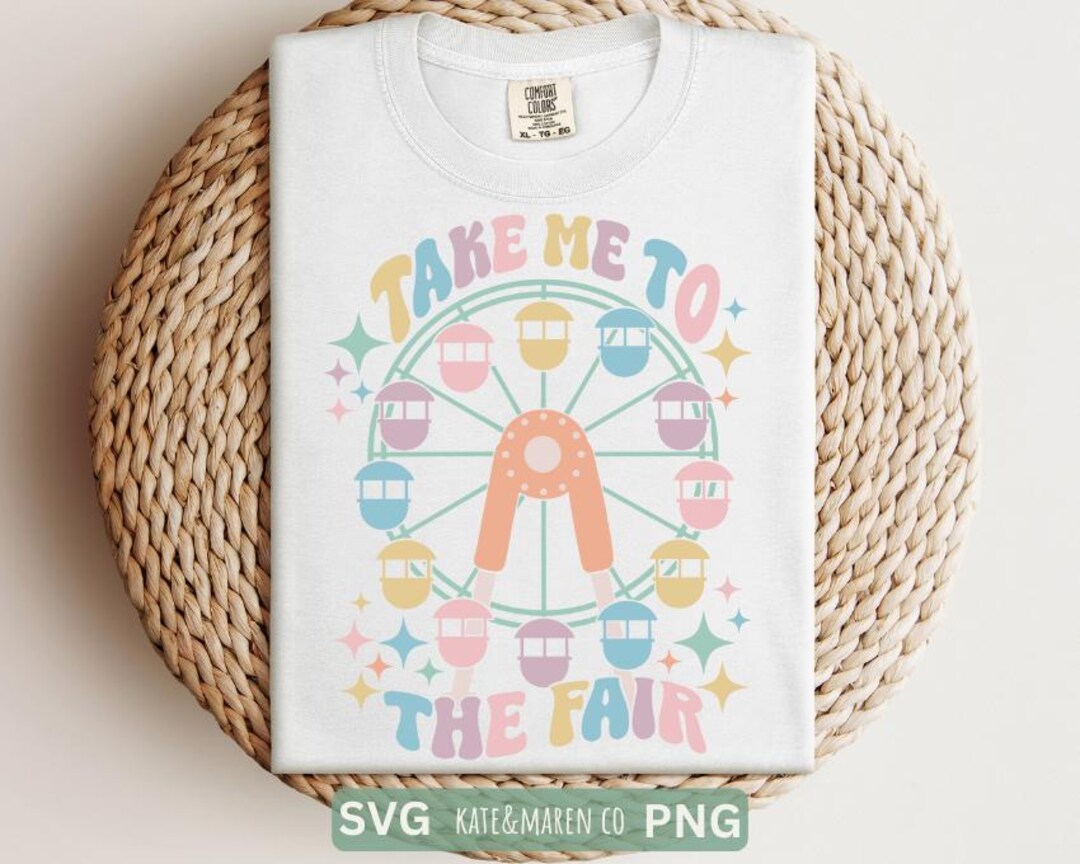 Fair Week Svg, Take Me to the Fair Svg, County Fair Svg, Retro Fair ...